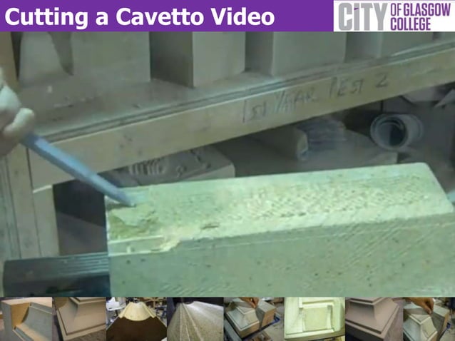 Cutting a cavetto mould | PPT