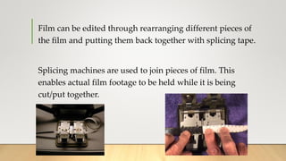 Cutting and splicing | PPTX | Video Production | Content Production