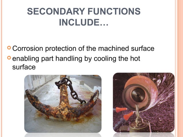 Cutting fluids,Uses,Effects over humans | PPT | Chemistry | Science