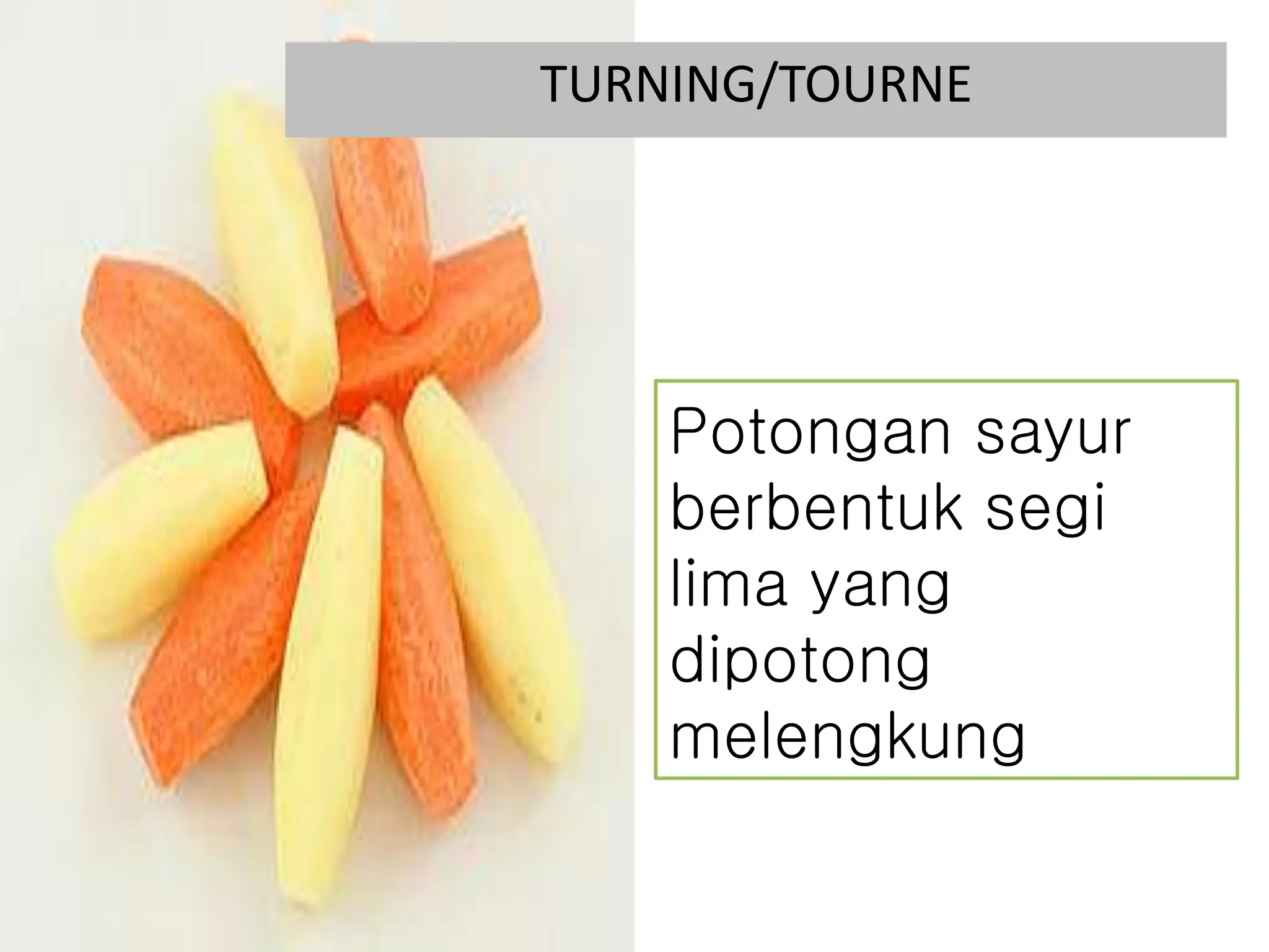 Cutting Method (teknik potongan sayuran ) | PPTX