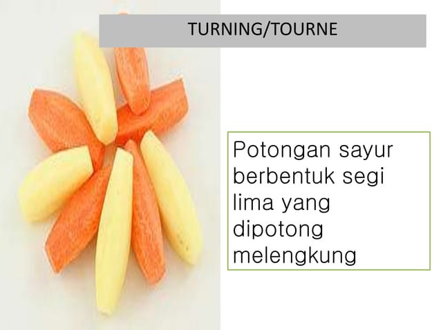 Cutting Method (teknik potongan sayuran ) | PPTX