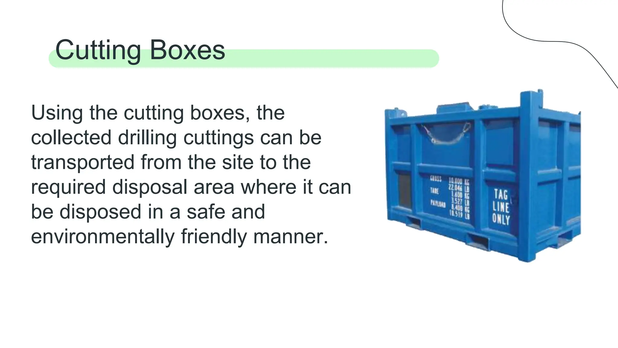 Drilling cutting disposal | PPTX