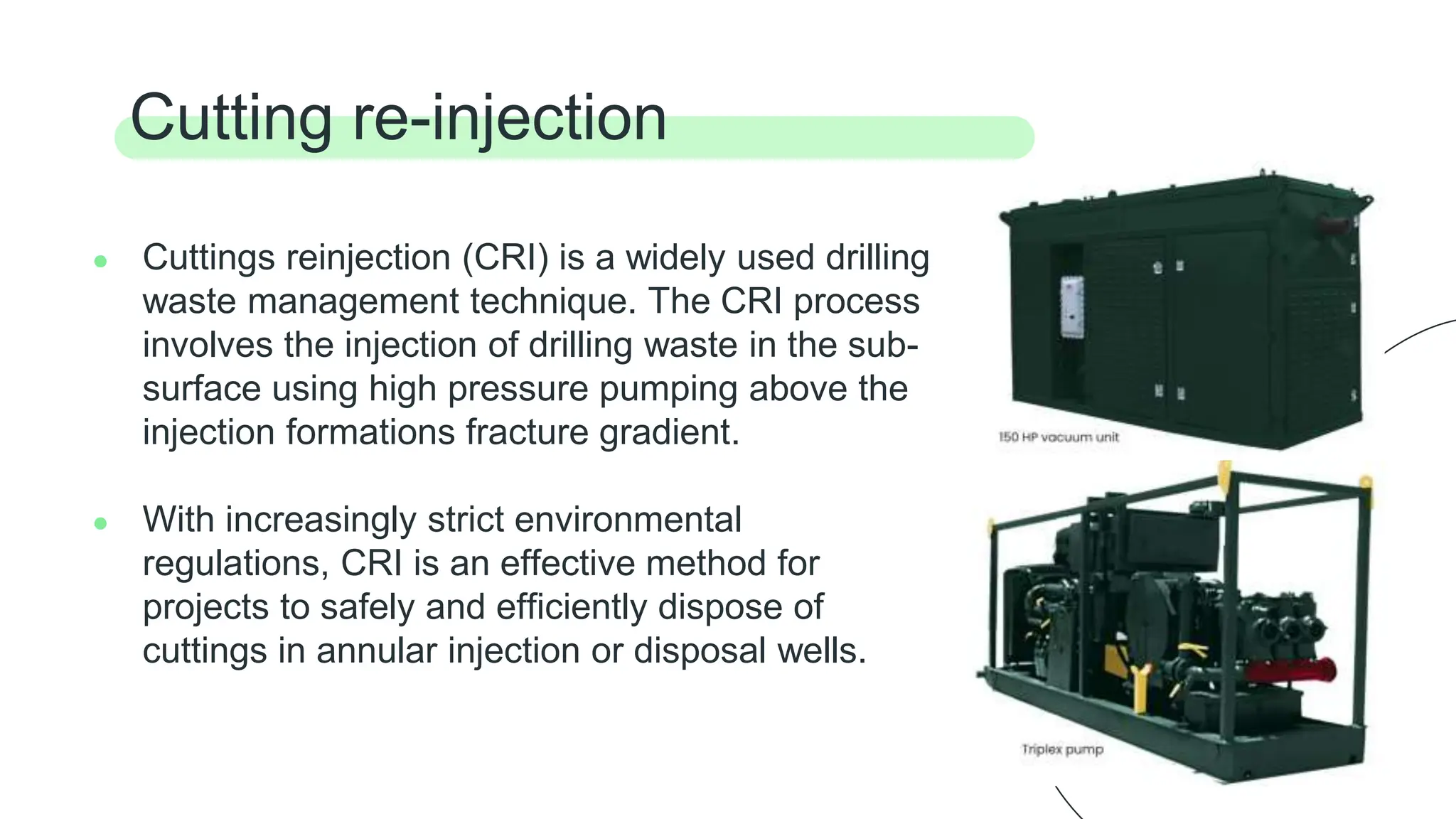 Drilling cutting disposal | PPTX