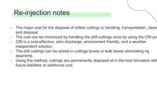 Drilling cutting disposal | PPTX