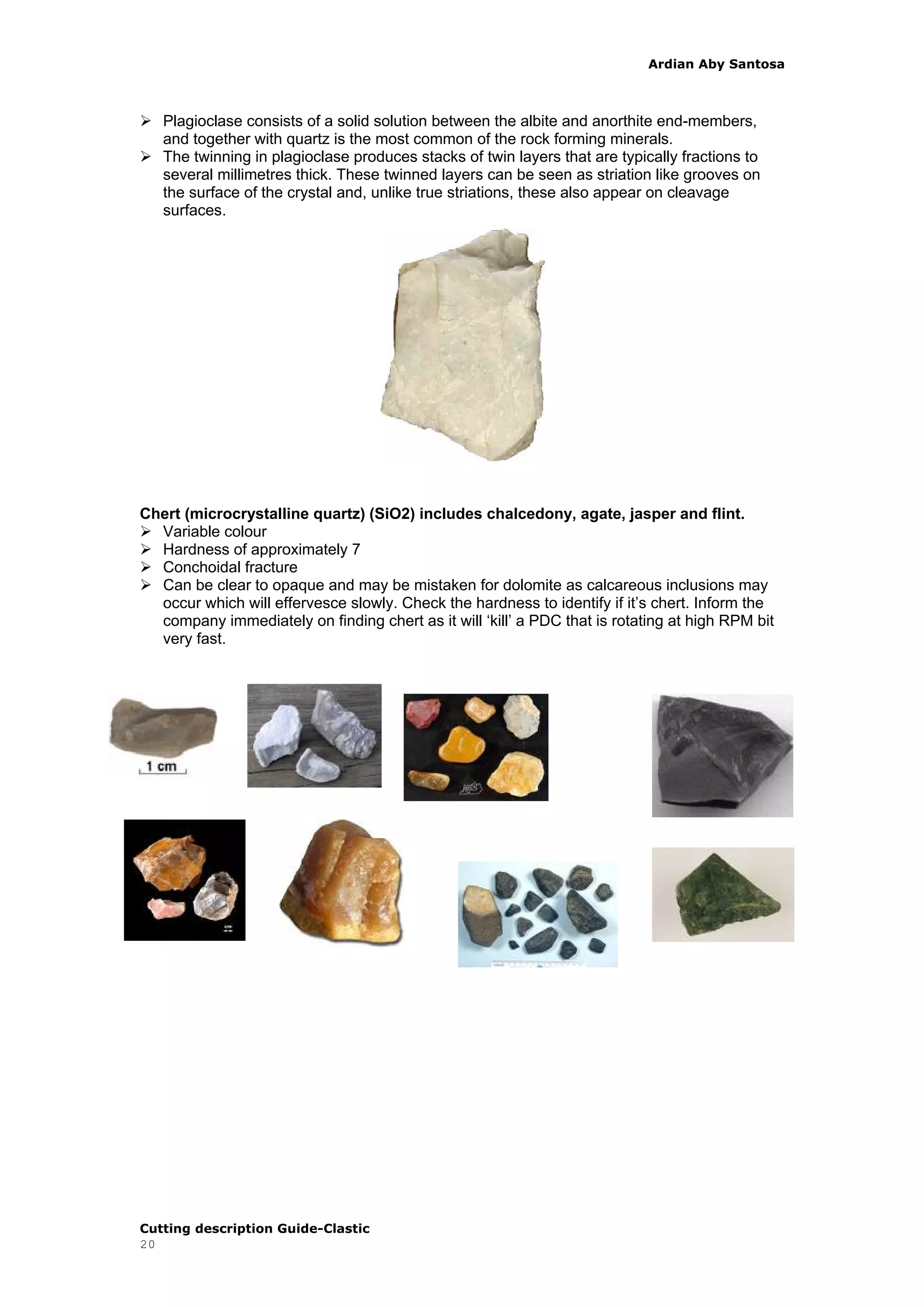 Cuttings descriptions-clastic | PDF