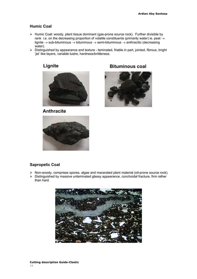 Cuttings descriptions-clastic | PDF