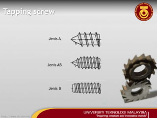 Cutting screw threads | PPT