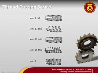 Cutting screw threads | PPT