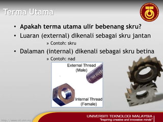 Cutting screw threads | PPT