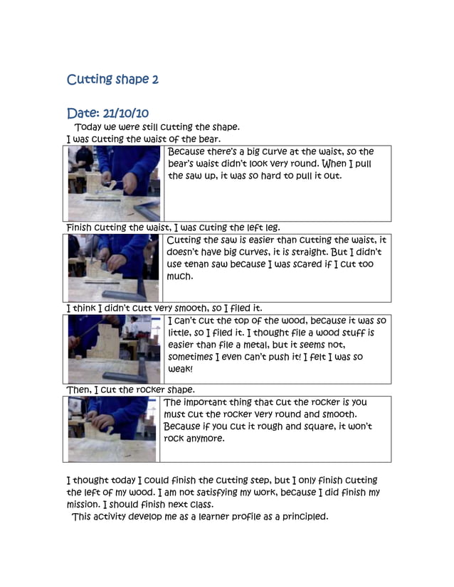 Cutting shape 2 | PDF