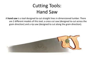 Cutting smoothing planning shaping | PPTX