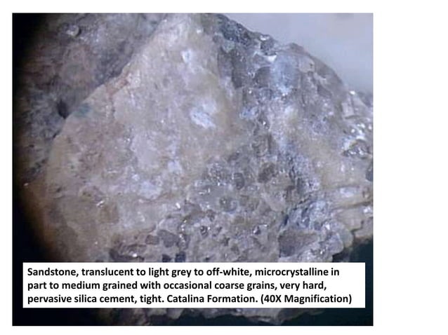 Rock Cuttings from the Hibernia Field | PPT