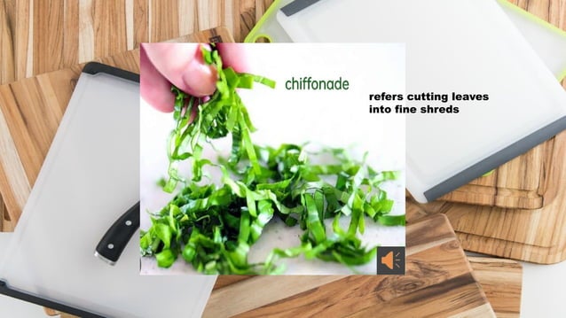 Learnabout the basic cutting techniques ppts | PPT