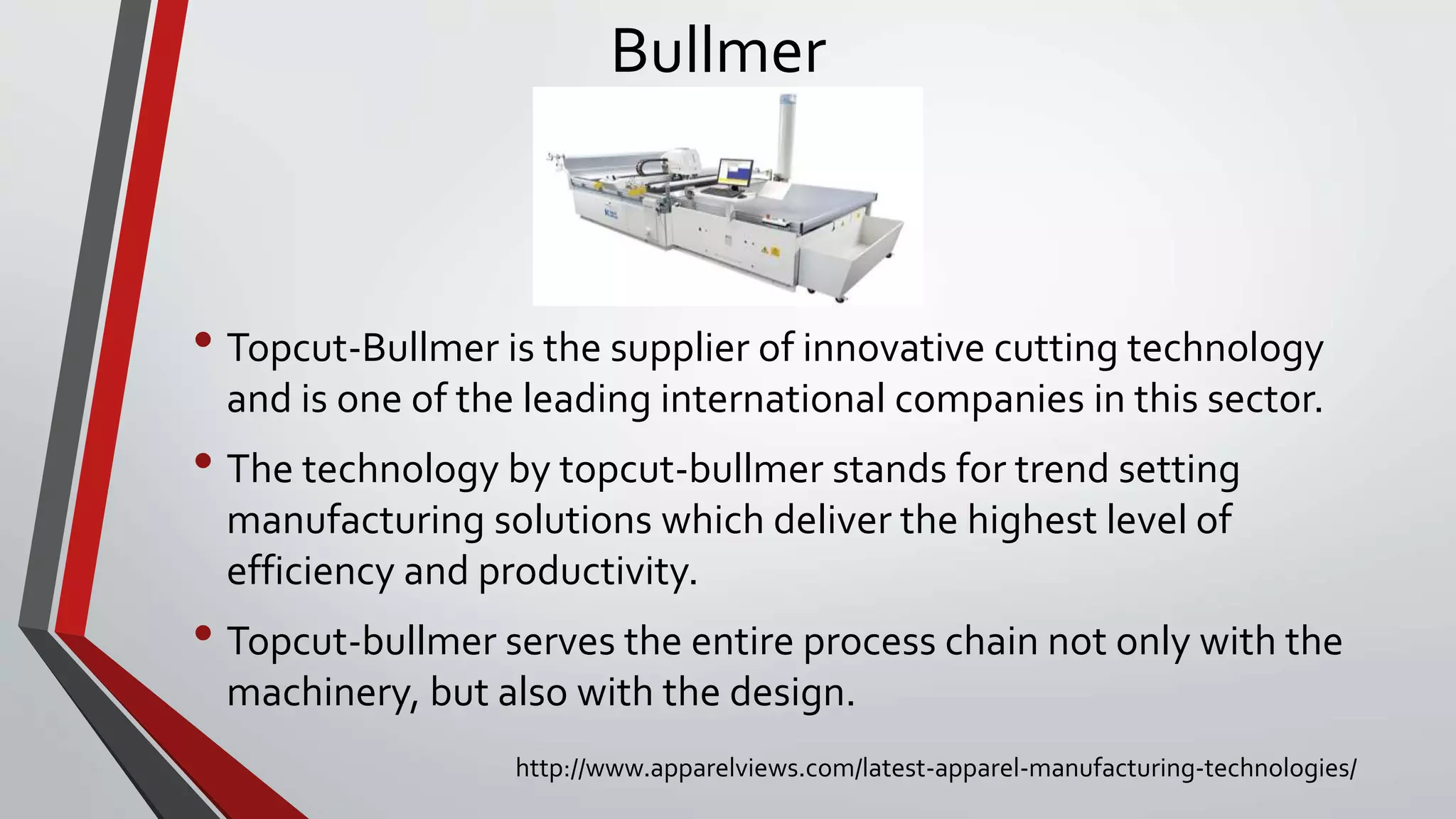 Cutting technology in garment industry | PPTX