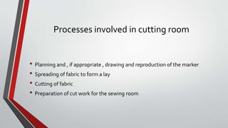Cutting technology in garment industry | PPTX