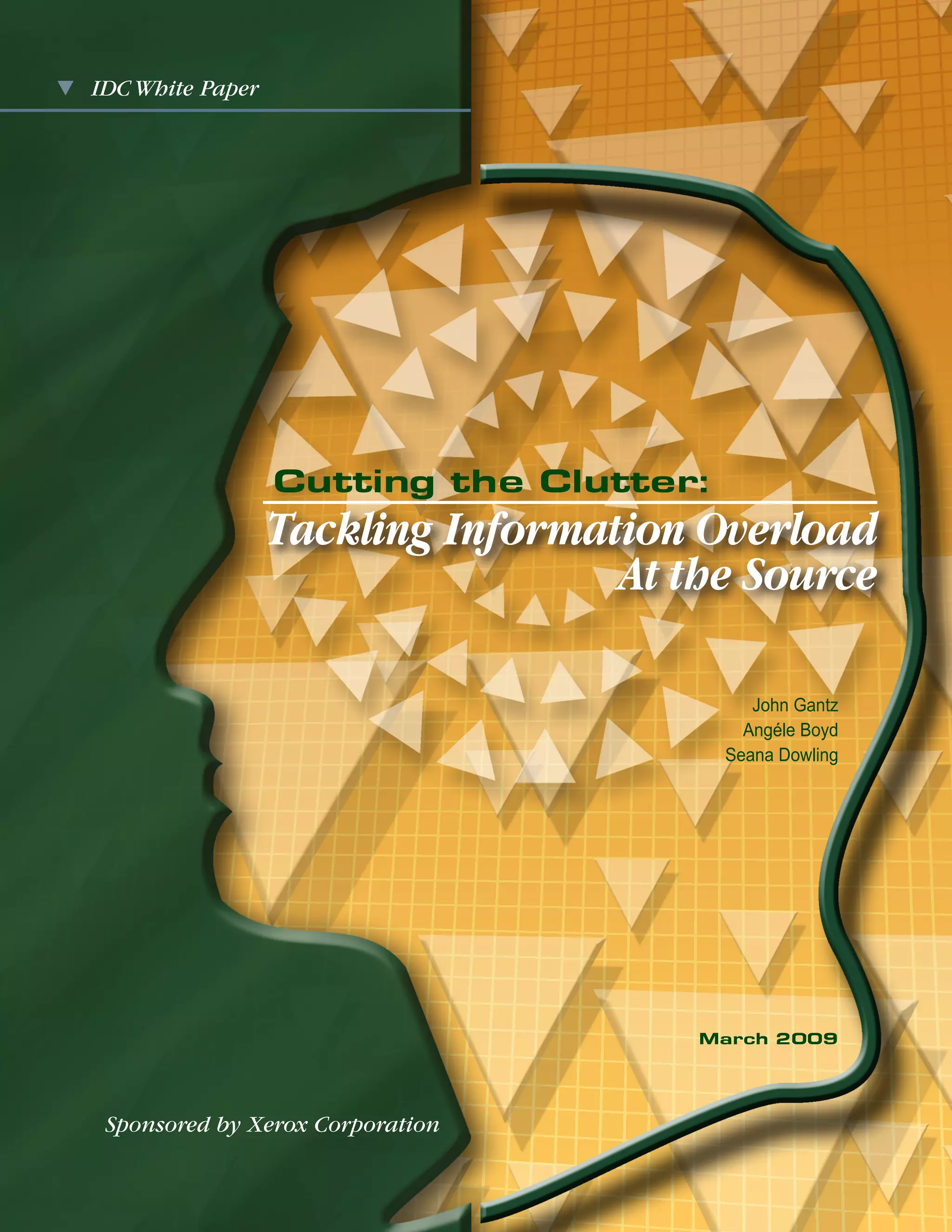 Cutting the Clutter - Tackling Information Overload | PDF | Desktop Publishing | Computer ...