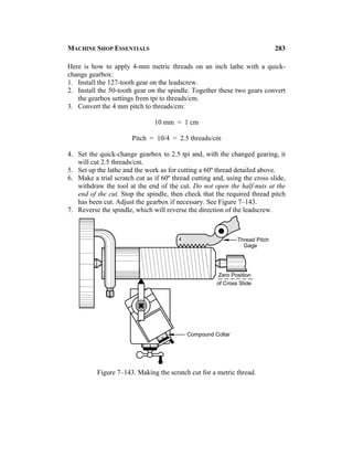 Cutting threads | PDF