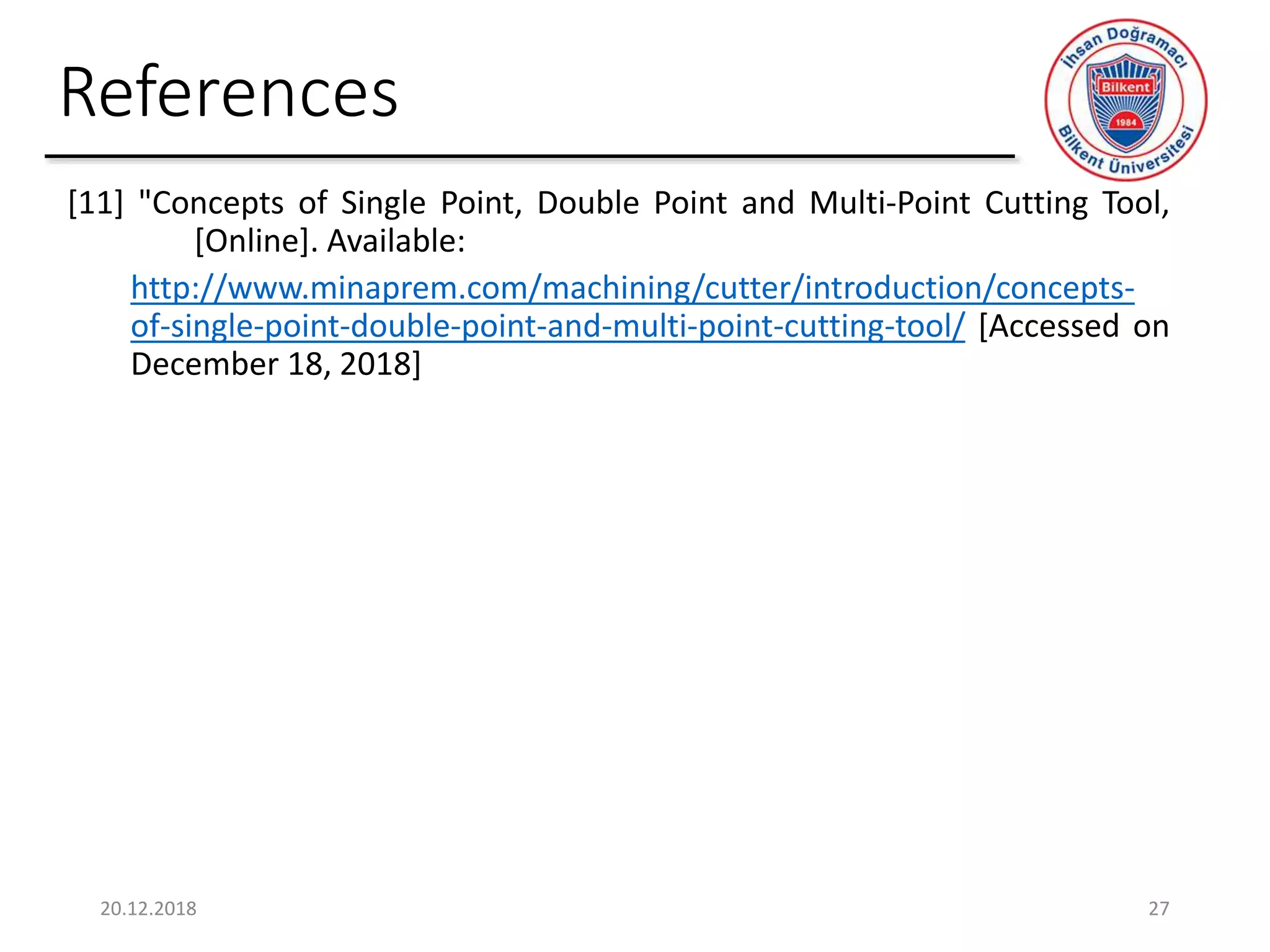 Cutting tool geometry | PPTX
