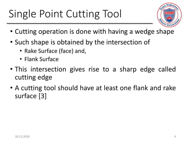 Cutting tool geometry | PPTX
