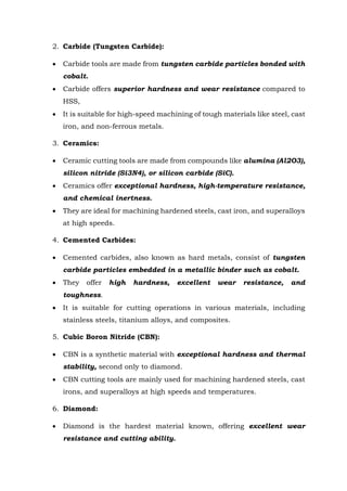 types (classification) of cutting tool materials.docx