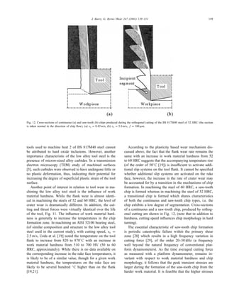 Cutting tool wear in the machining of hardened steels. part i alumina ...