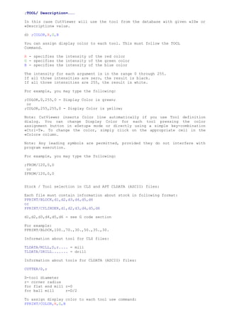 Cutviewer mill user guide v3 | DOC