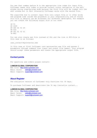 Cutviewer mill user guide v3 | DOC