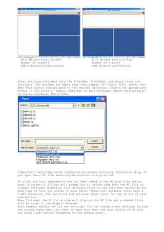 Cutviewer mill user guide v3 | DOC