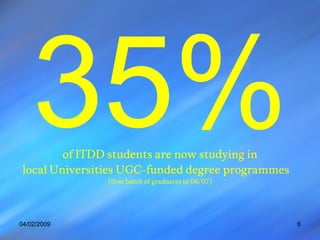 ITDD Present to TWGHs SS | PDF