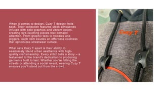 Cuzy T - One of the Best Streetwear Clothing Brands in New Zealand.pptx