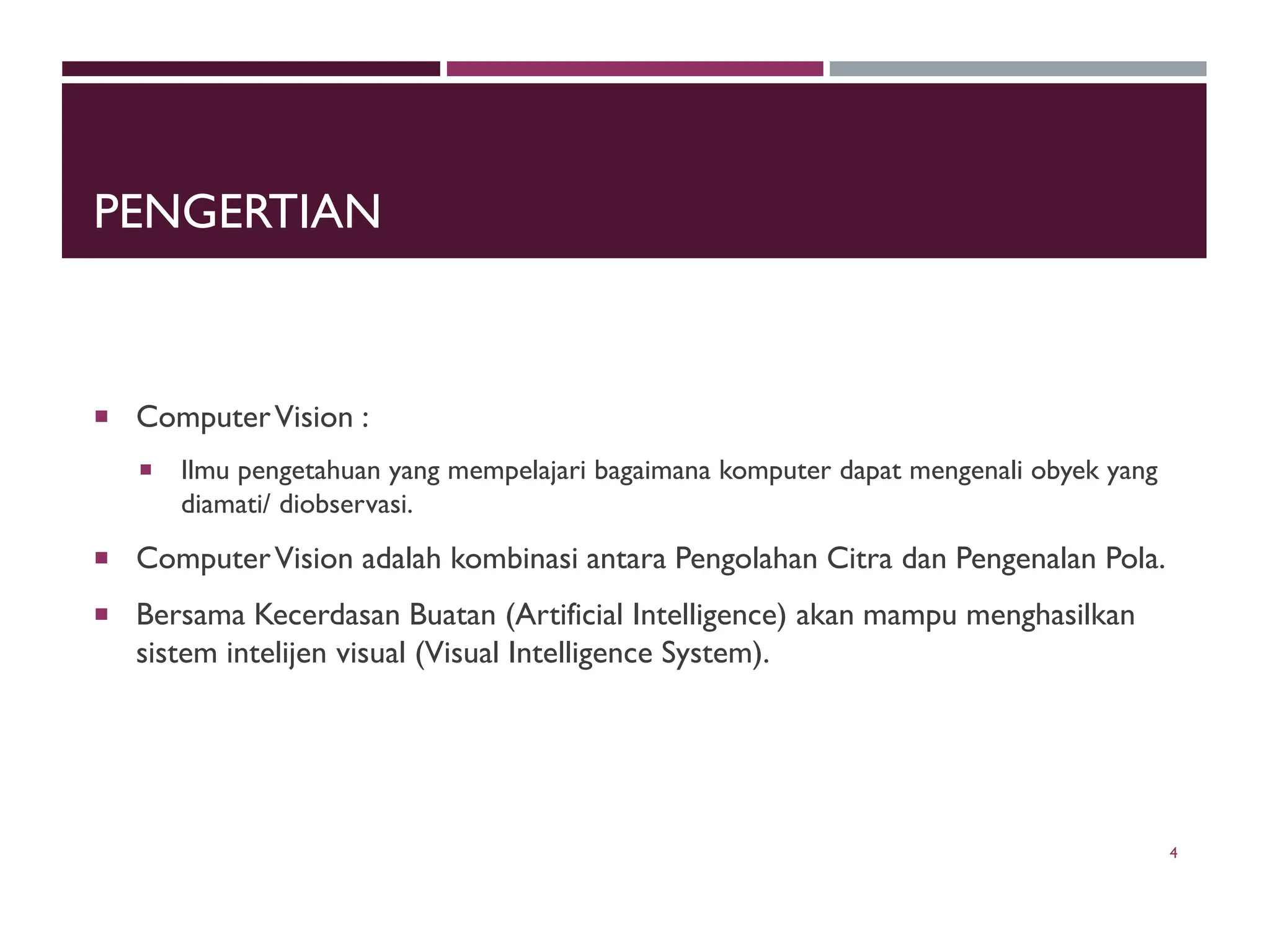 introduction computer vision image clasifikasifikasi | PDF