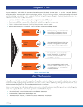 Infosys Connected Vehicle Service Offerings | PDF