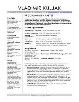 Resume - CV | PDF