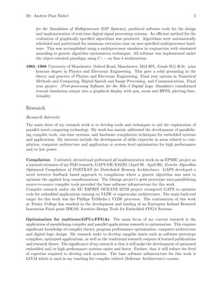 Curriculum Vitae | PDF