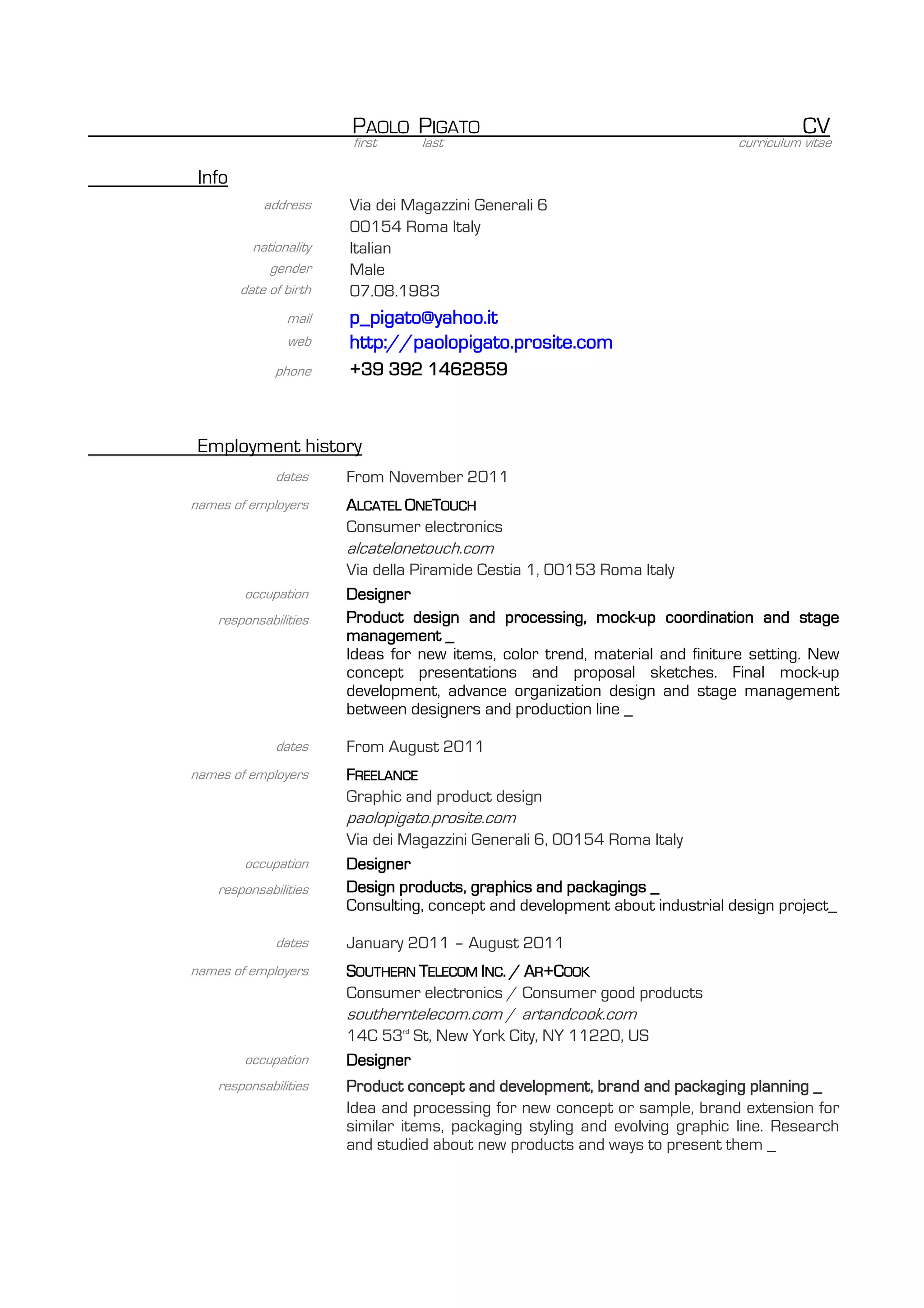 CV | PDF