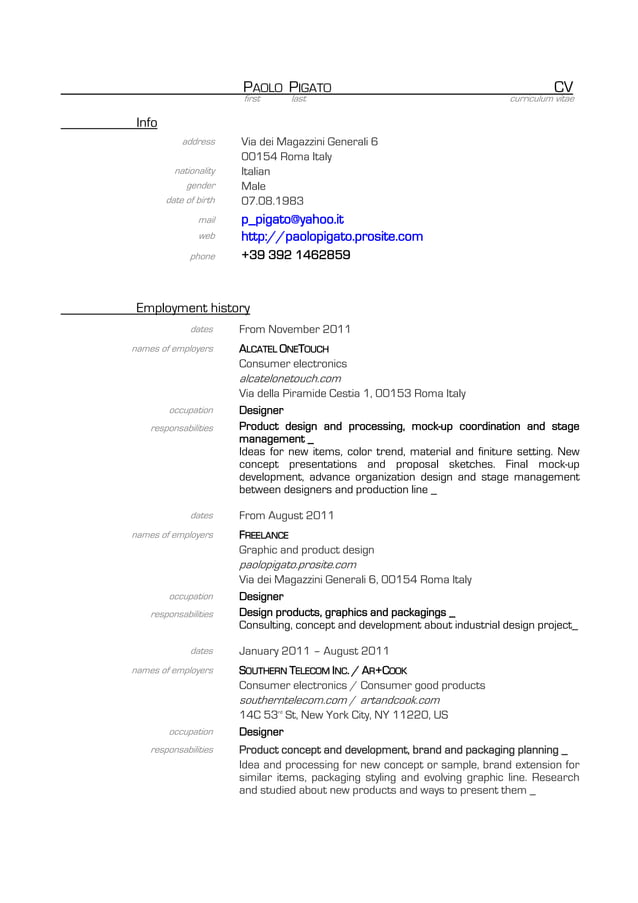 CV | PDF | Technology & Computing