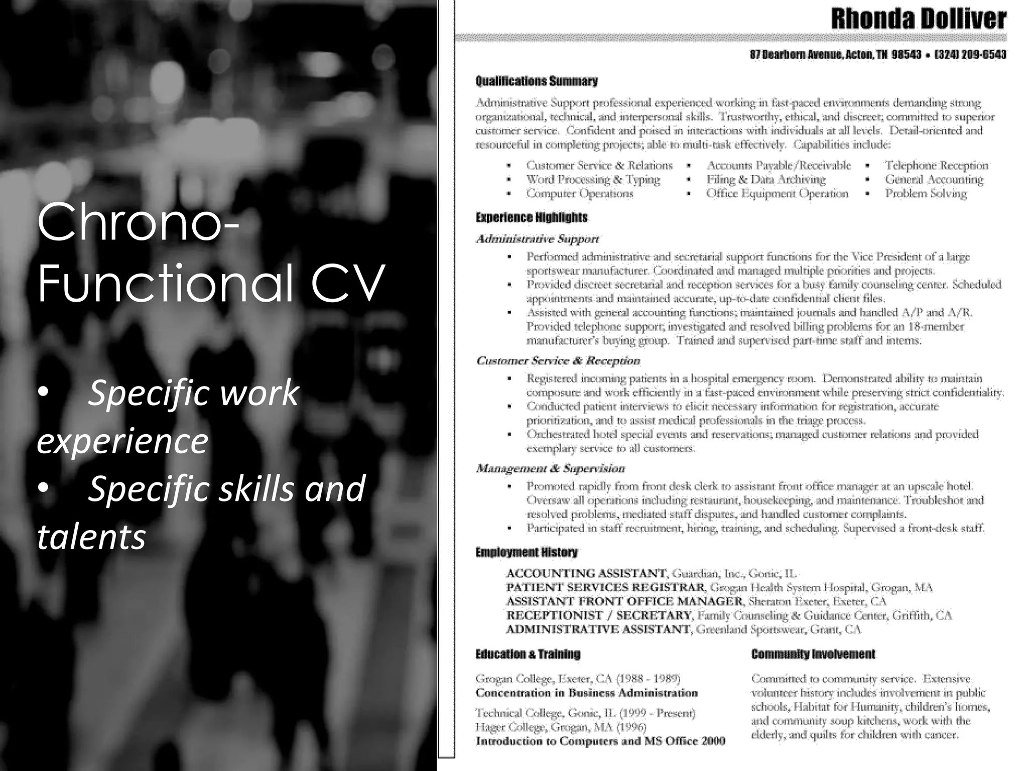 How to CREATE a Stand Out CV | PPTX