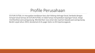 Cv.fun futsal | PDF