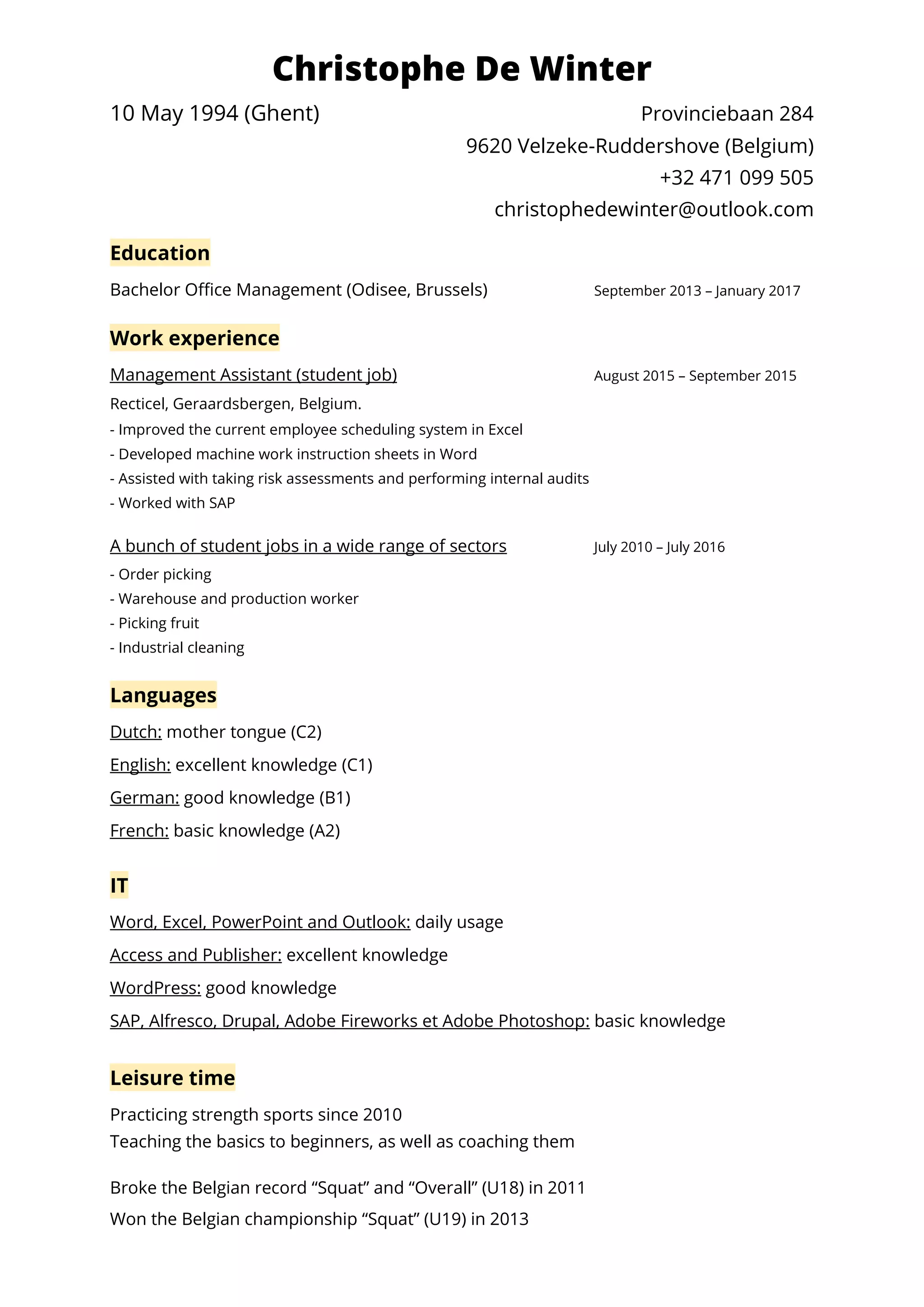 CV | PDF