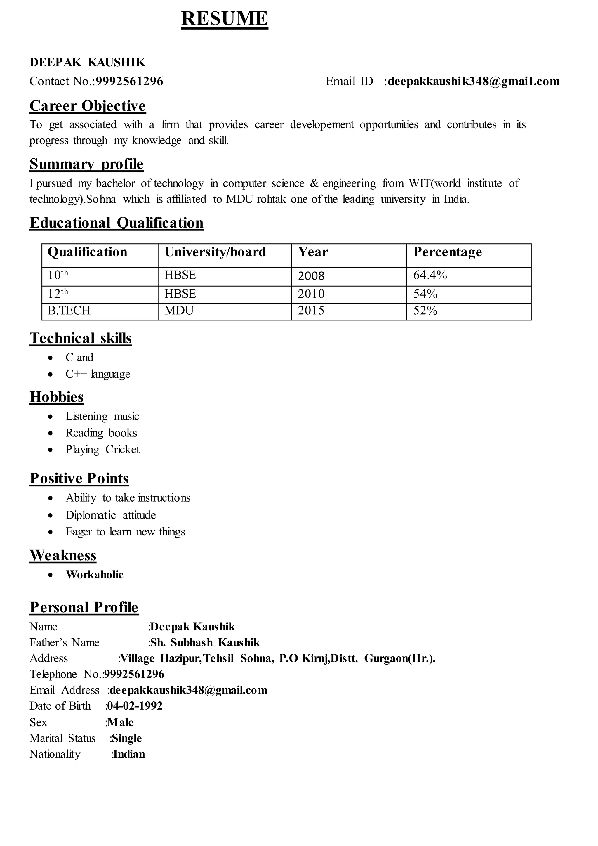 deepak kaushik | PDF