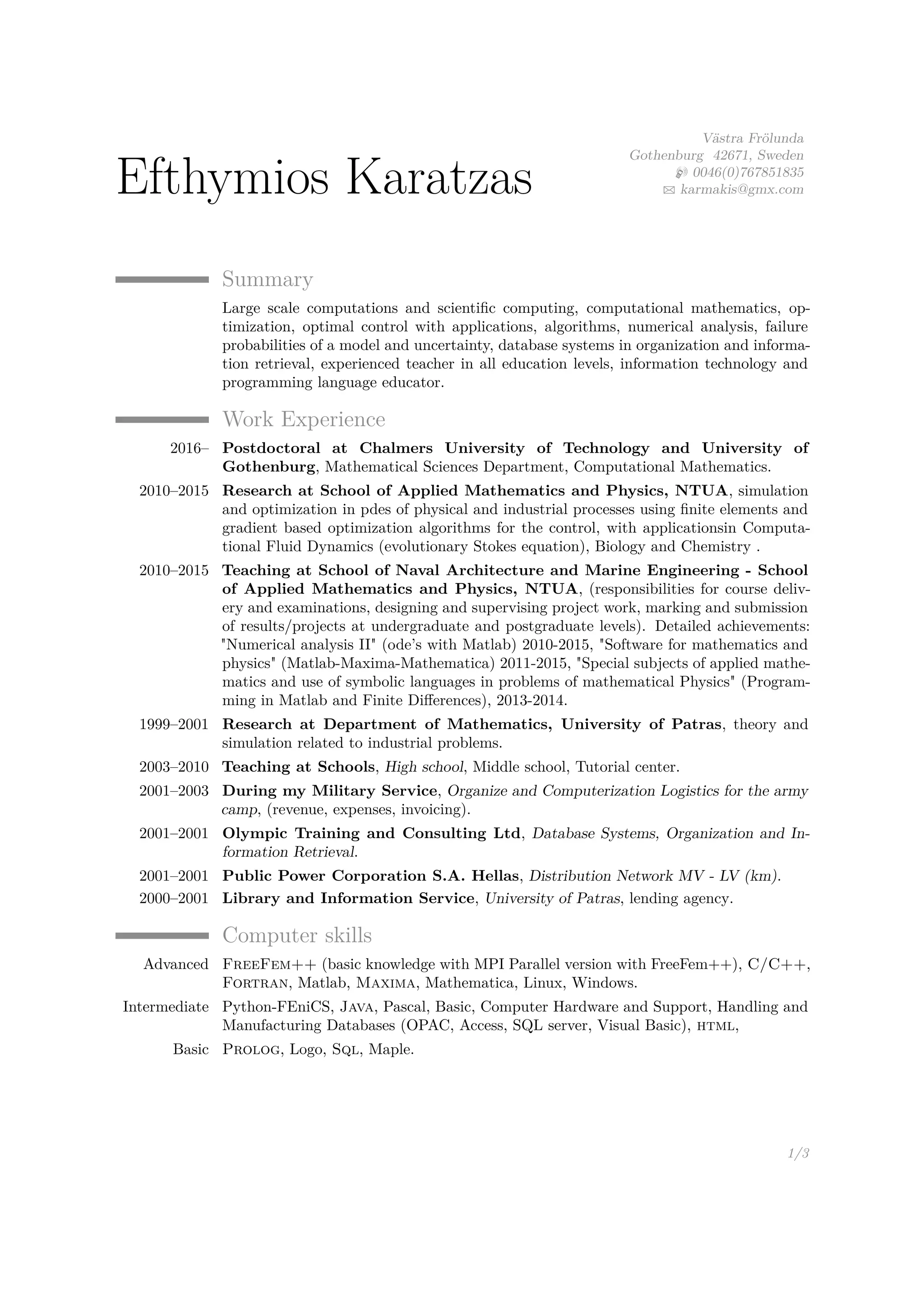 Cv | PDF | Physics | Science