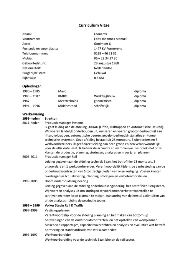 Cv | PDF | Career Planning | Careers