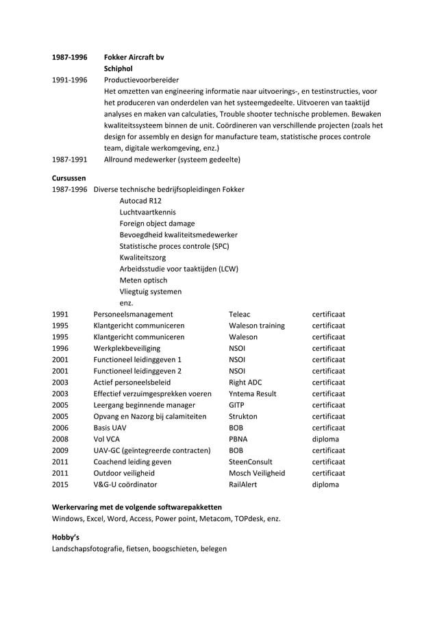 Cv | PDF | Career Planning | Careers