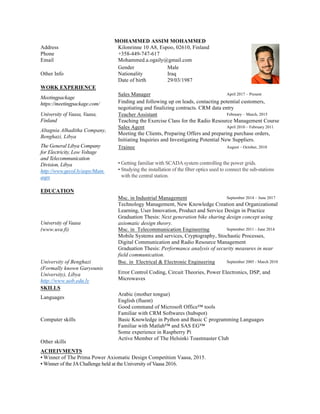 CV | PDF | Business | Business and Finance