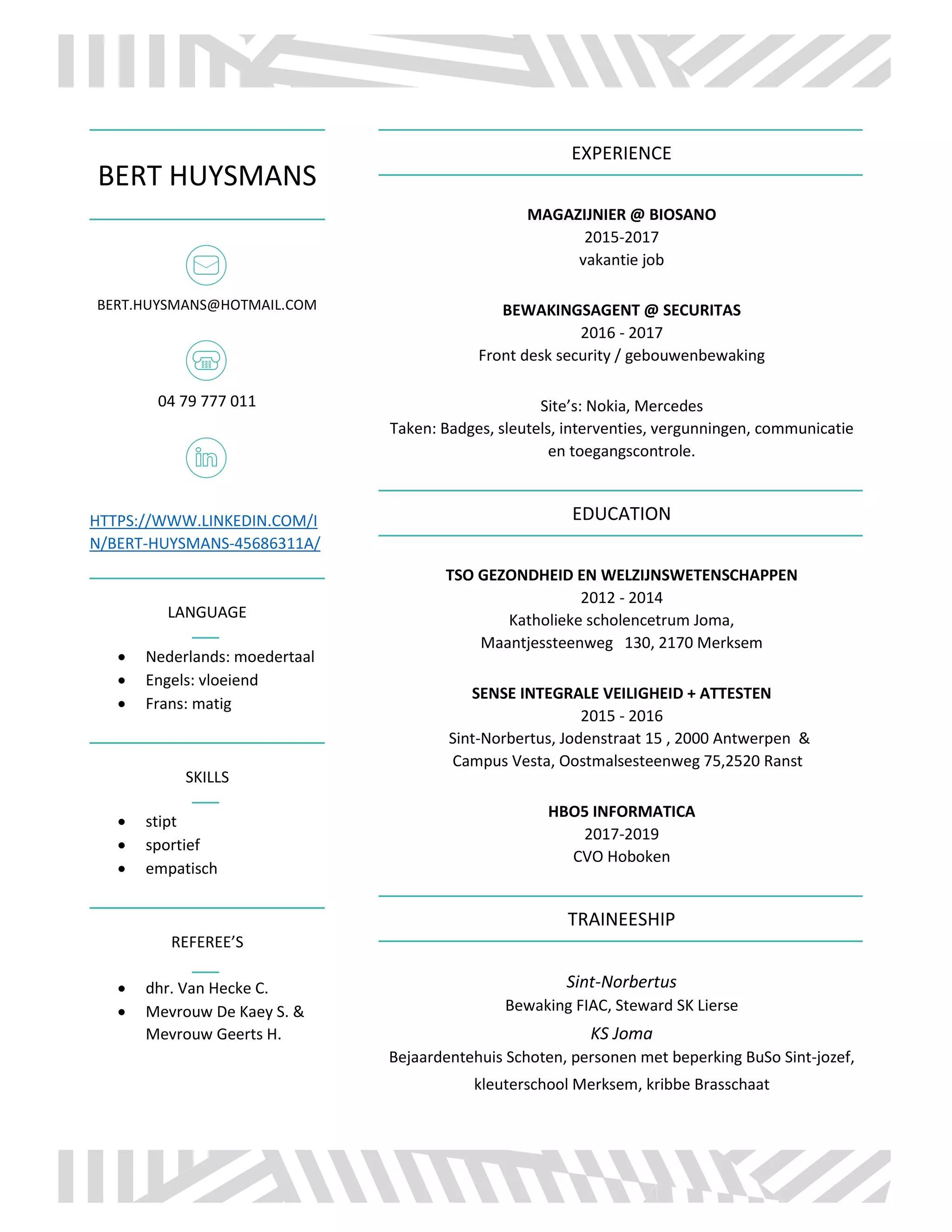 Curriculum vitae | DOCX