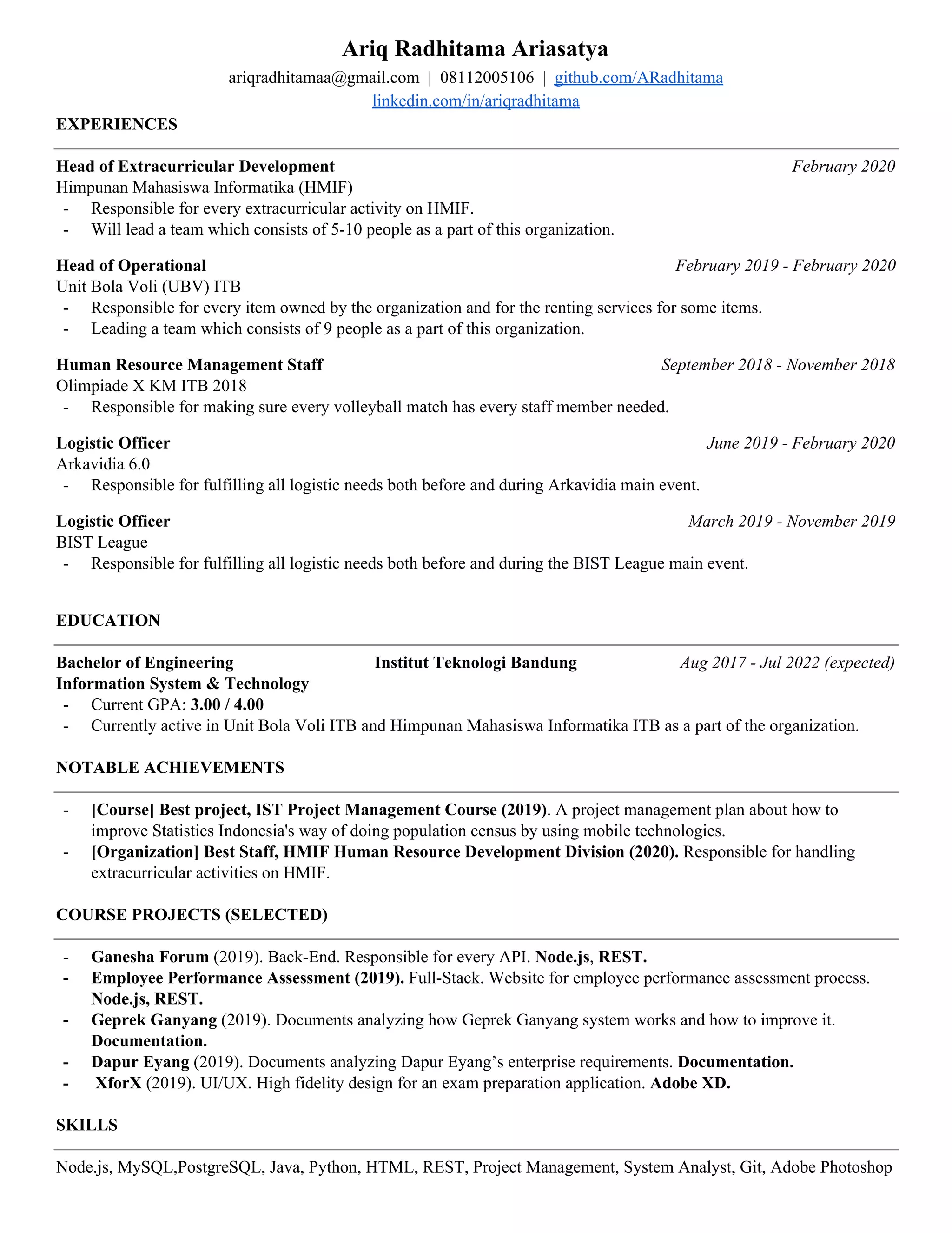 Resume | PDF