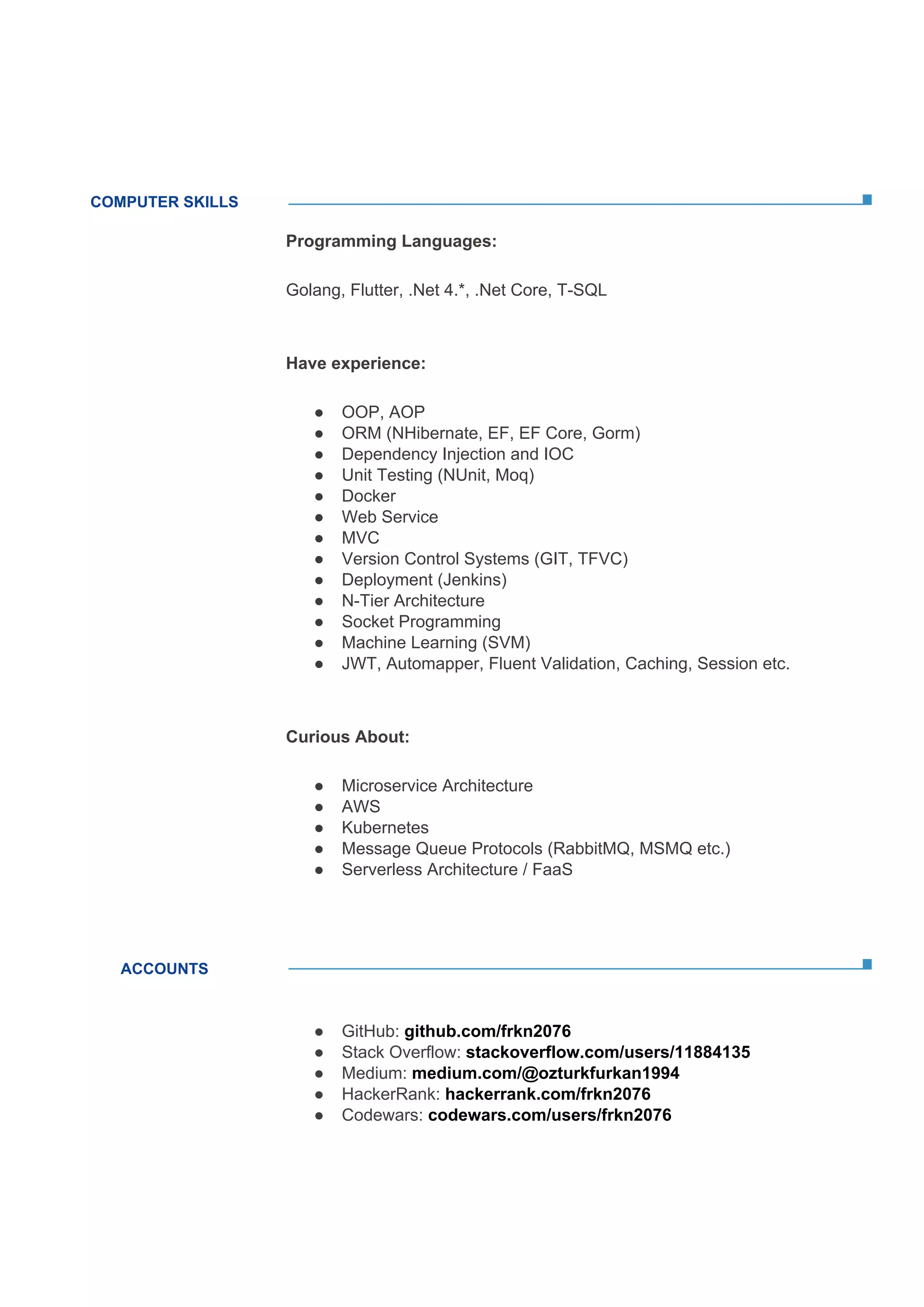 CV | PDF | Programming Languages | Computing