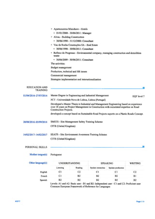 CvC Resume | PDF