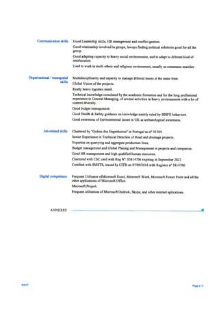 CvC Resume | PDF
