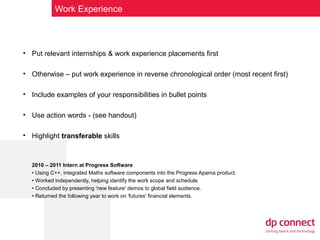 Cv writing presentation | PPT